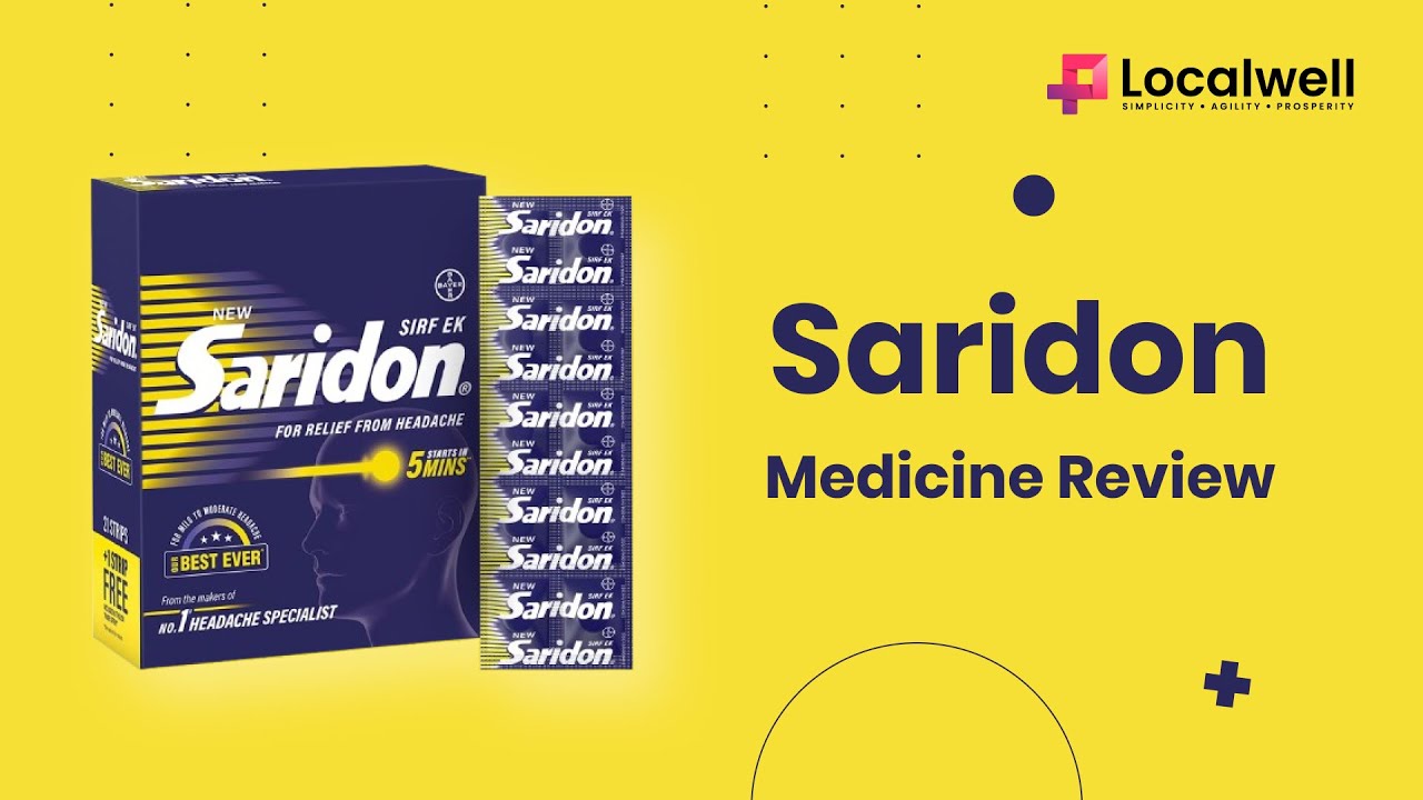 Saridon Tablet | Medicine Review | Benefits, Side Effects | LocalWell ...
