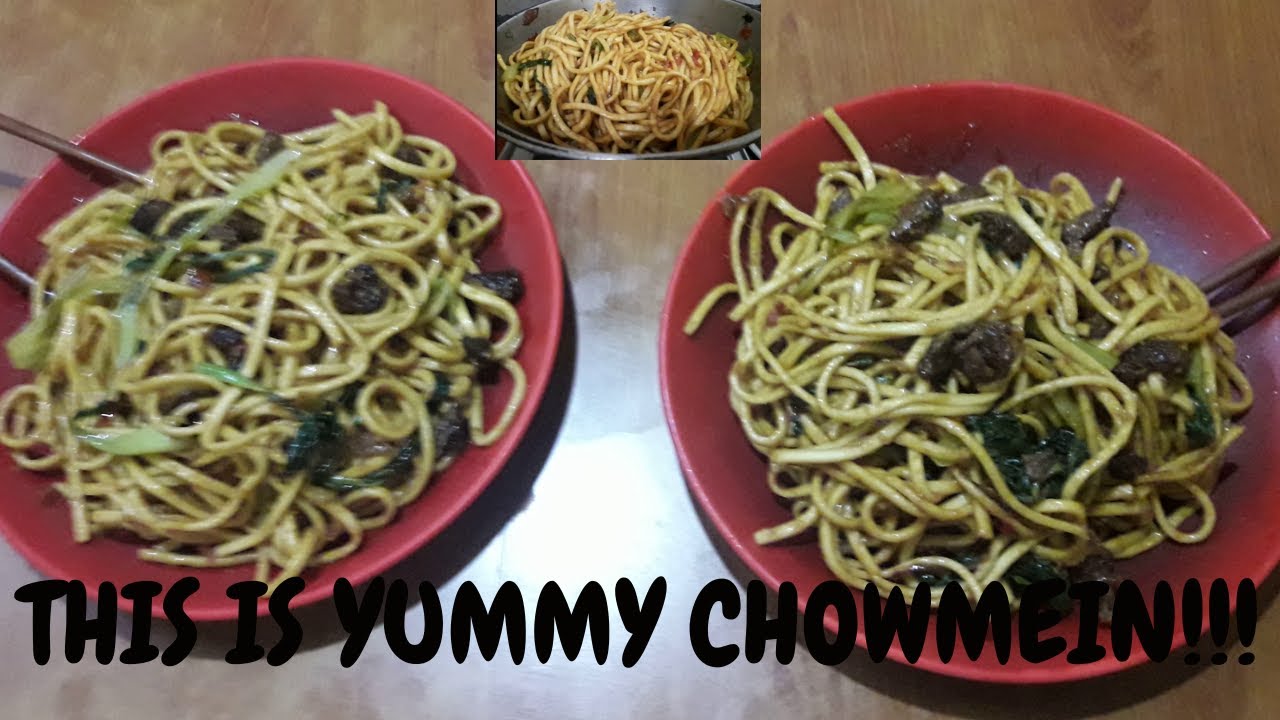 THIS IS HOMEMADE BUFF CHOWMEIN!!! - YouTube