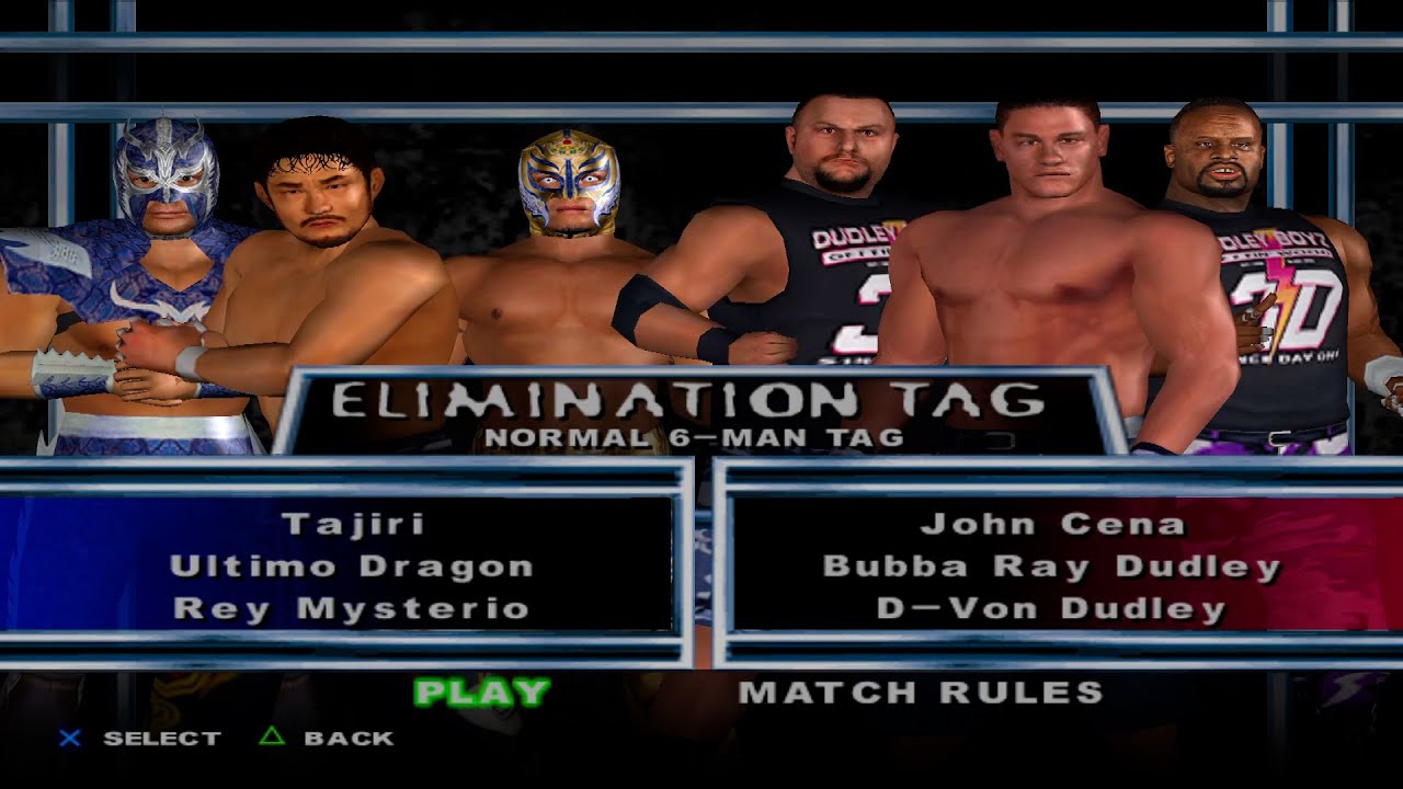 WWE SmackDown! Here Comes the Pain - ELIMINATION TAG - YouTube