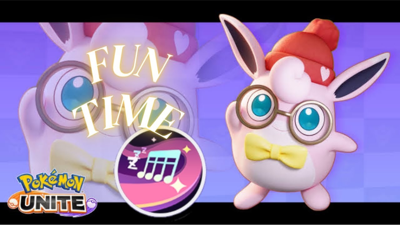 POKEMON UNITE WIGGLYTUFF SLEEP MODE!! SING IS OVER POWER TOO MUCH GOOD ...