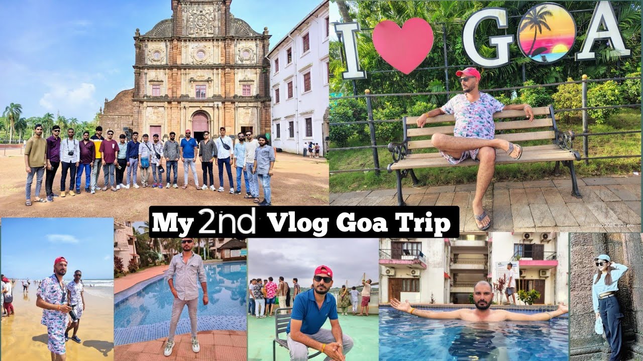 Goa Trip Full Vlog ! My 2nd Vlog in Goa ! Enjoy Goa Tour 2024 ️🛳️ ...