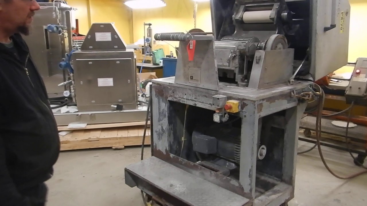Scheer Bay Pelletizer Mdl SGS300L - YouTube