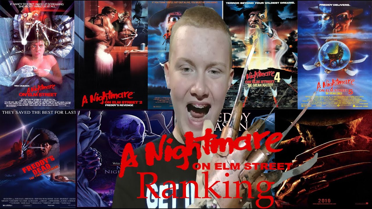 A Nightmare on Elm Street movies Ranked - YouTube