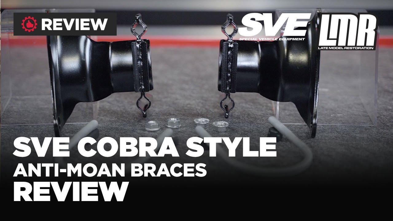 SVE Mustang Cobra Style Anti-Moan Braces - Review (79-04) - YouTube
