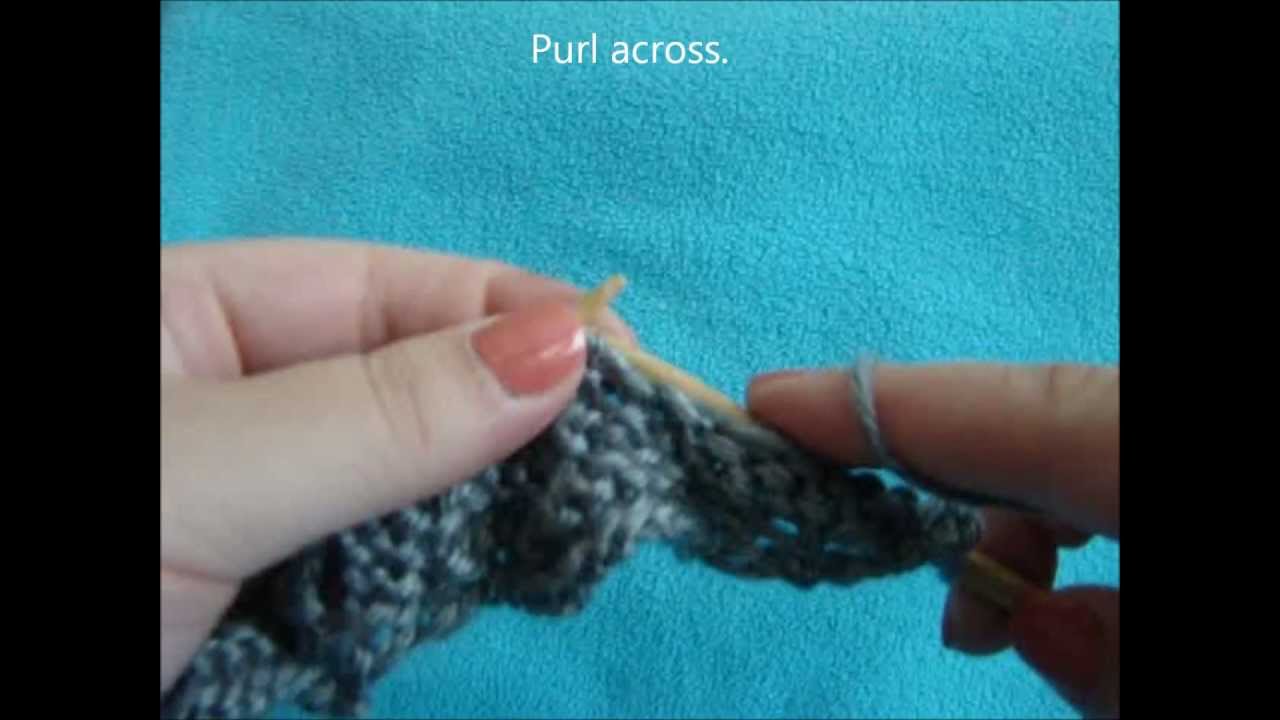 Knitting How To: Lace and Fans - YouTube