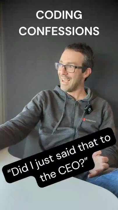 Coding Confessions: When my mouth compiled before my brain #shorts - YouTube