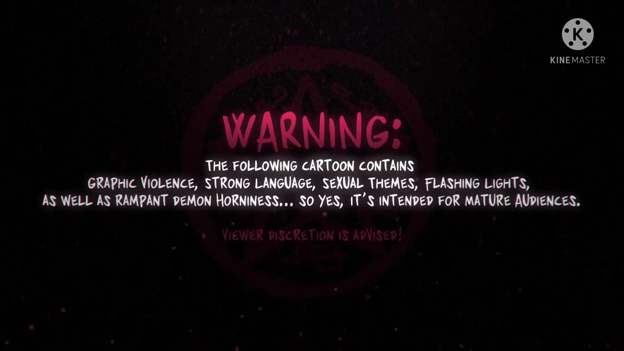 All Helluva Boss Warning Screens ⚠️ (2019 - 2020 - 2021) - YouTube