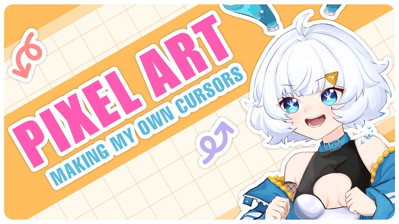 [ART STREAM] Making my own cursors~ - YouTube