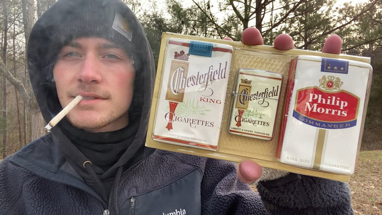 Smoking Unopened Original 58 Year Old Cigarettes (Pre-1965) - YouTube