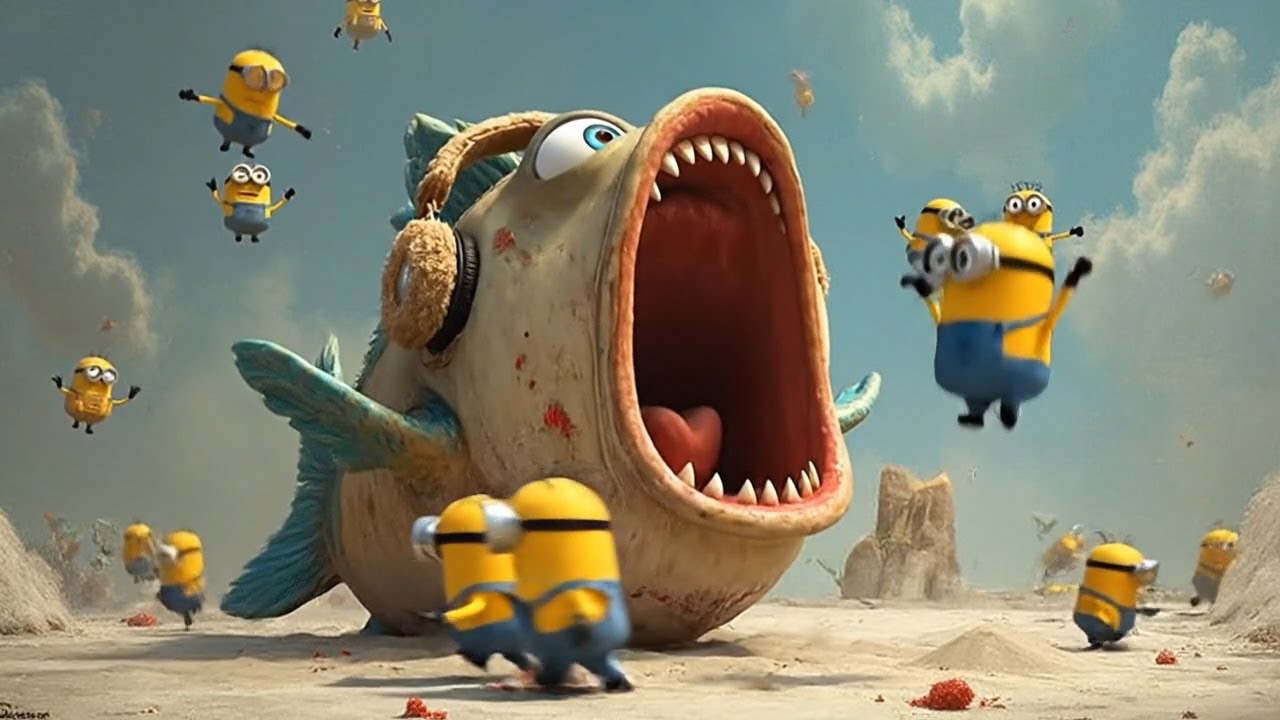The Minions’ Biggest Mistake Ever 😱 | Monster Fish Attack - YouTube