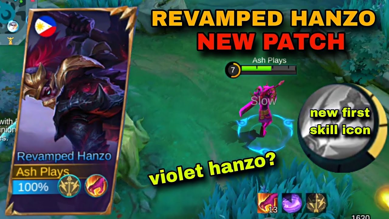 FINALLY!! 😱 HANZO REVAMPED UPDATE IS HERE!! ( New Assassin meta 😱 ...
