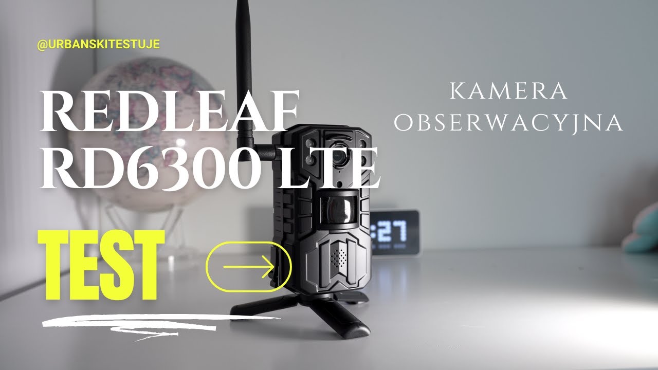 Redleaf RD6300 LTE - kamera obserwacyjna z LTE - YouTube