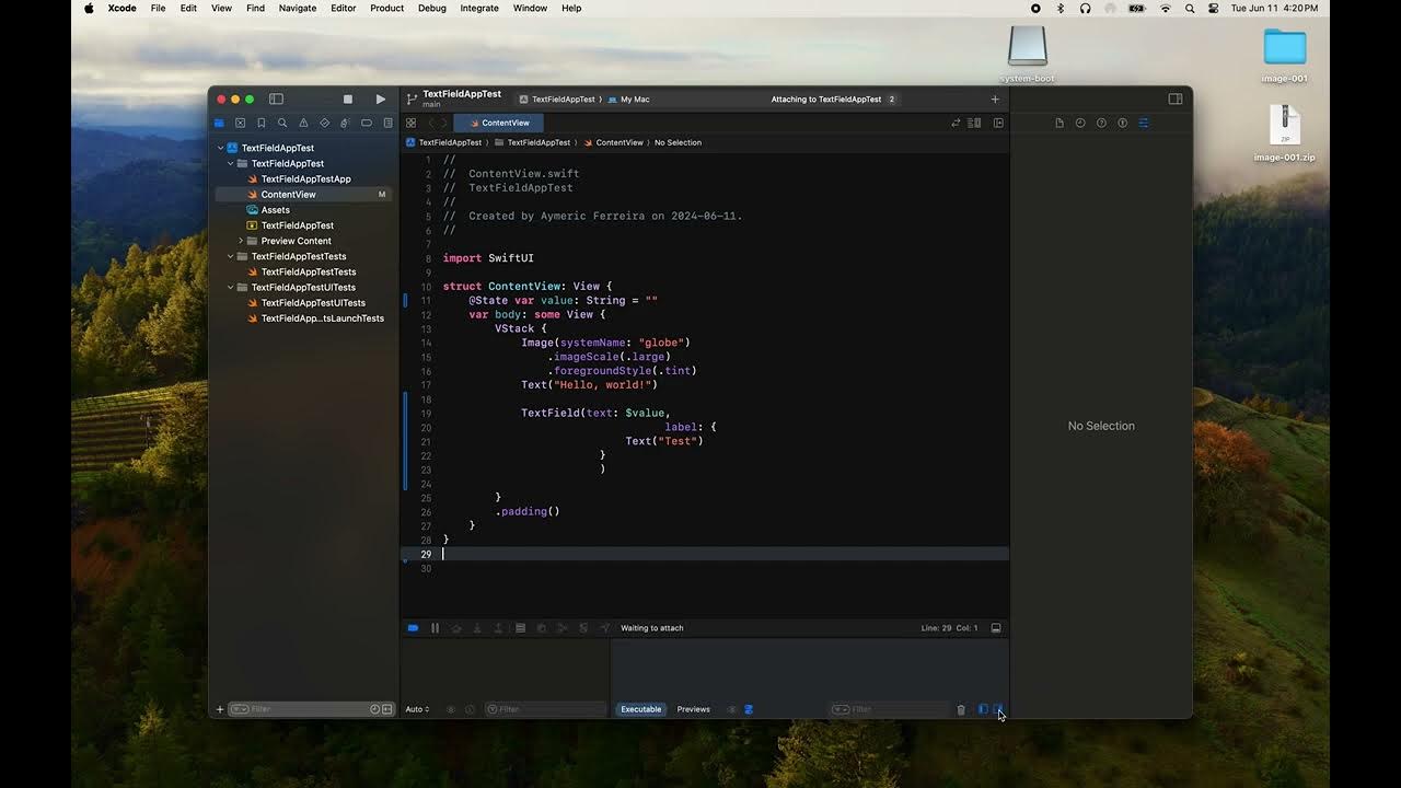 Text Field error message with one Text Field - YouTube