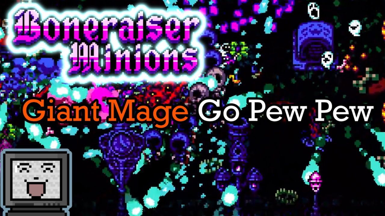 Giant Mage Blasting Through Waves Of Enemies | Boneraiser Minions - YouTube