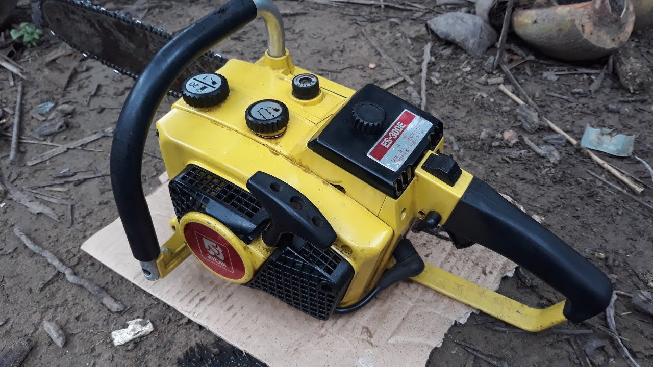 Giới thiệu con máy cưa xích Ryobi ES-300E _ Liên hệ mua máy A Linh ...