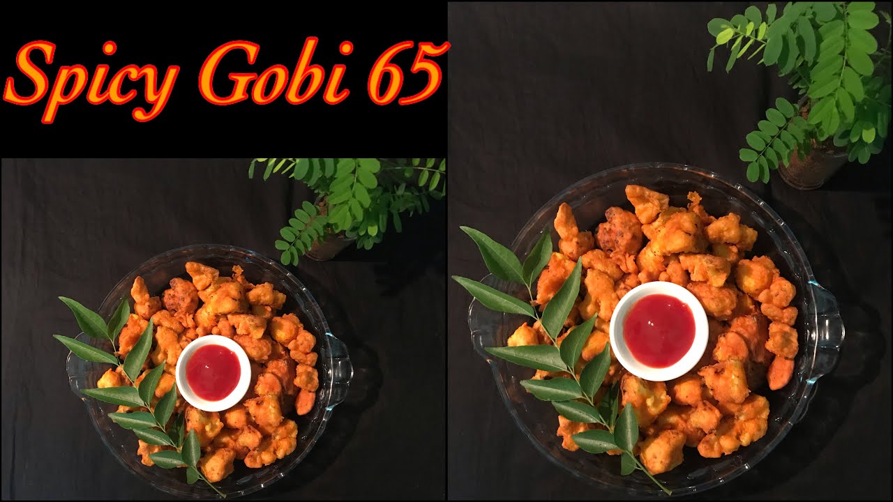 Spciy Gobi 65 / Chilli Cauliflower Fry / Evening Snack / Side Dish ...