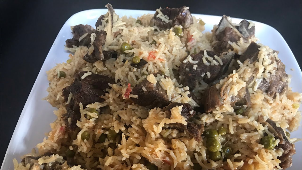Yakhani mutton pilau recipe with peas - YouTube