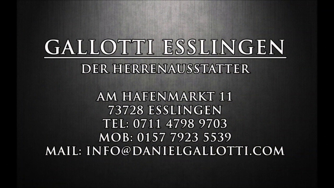 Herren Smoking Beige von Daniel Gallotti Esslingen - YouTube