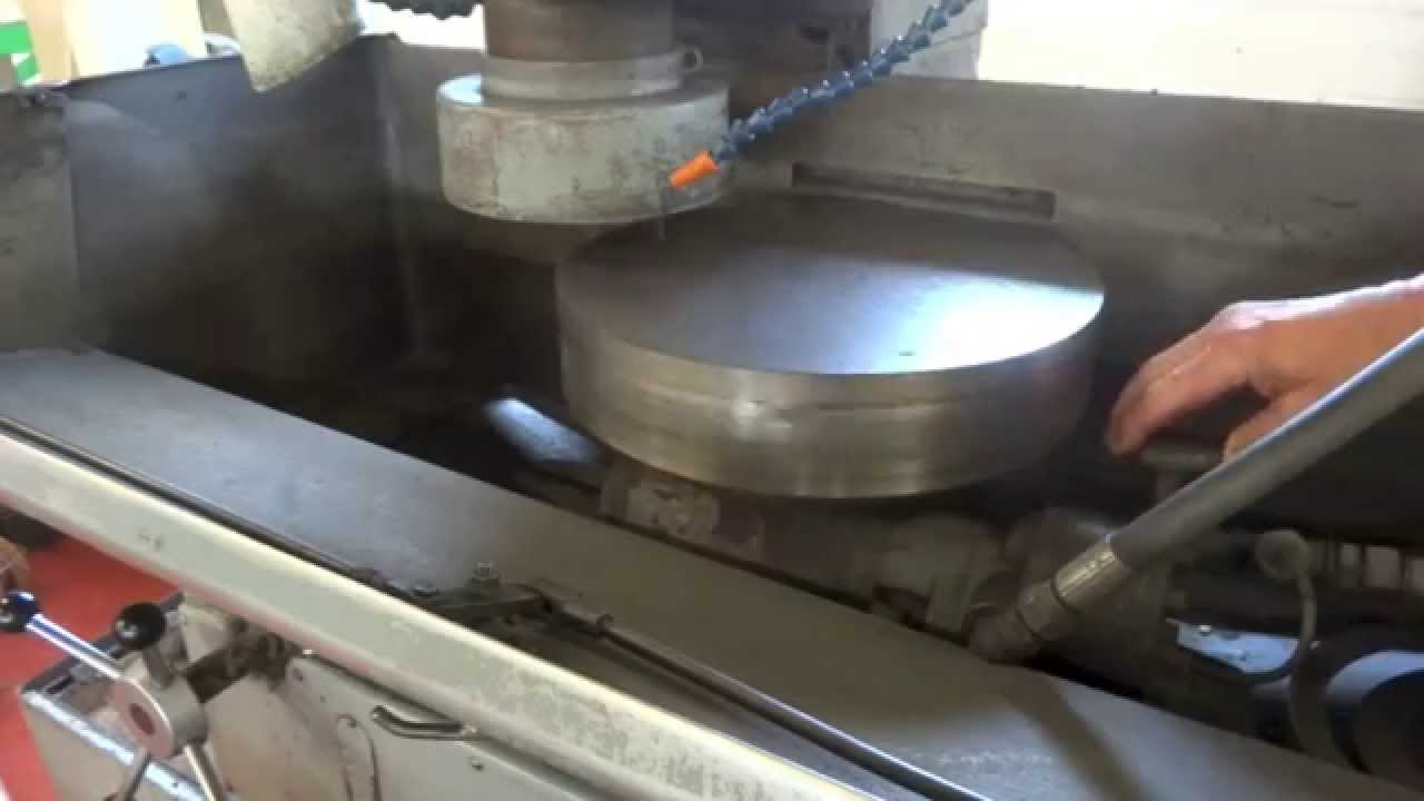 ABWOOD Rotary Surface Grinder - YouTube
