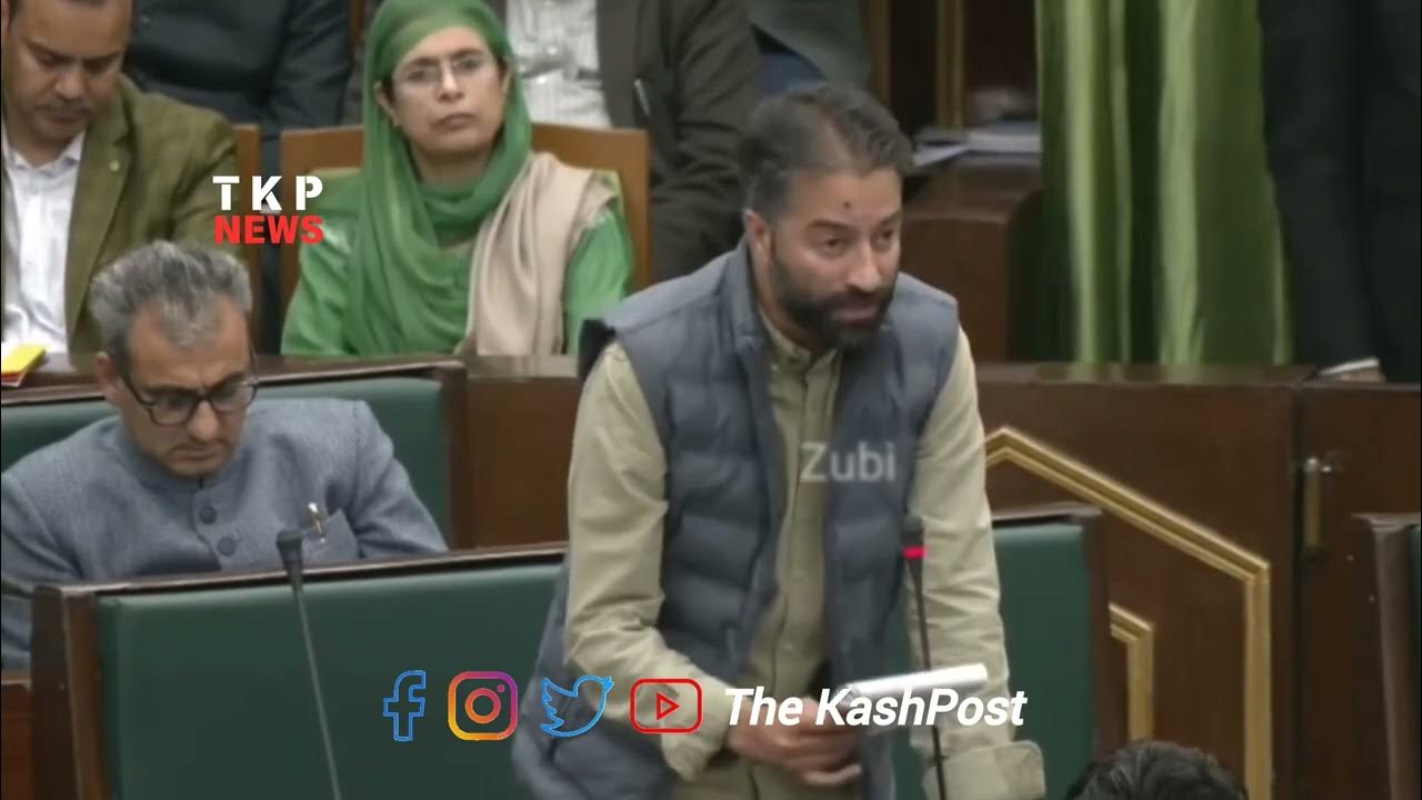 MLA Kangan Mian Mehar Ali on Assembly - YouTube