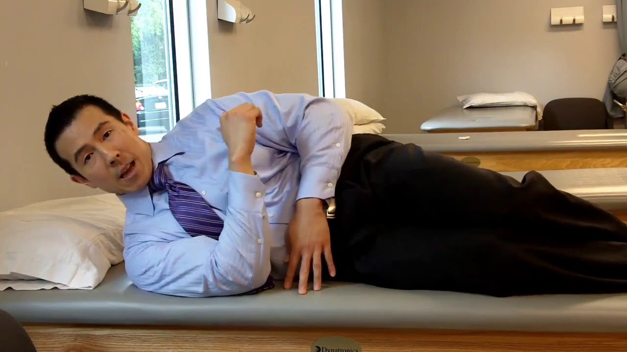 Shoulder Sleeper Stretch - YouTube