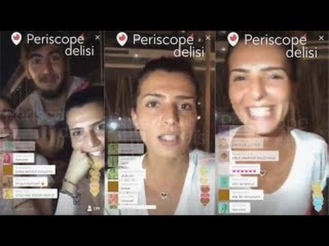 Periscope Survivor: Merve AYDIN Apartmanın Önü CANLI YAYIN! Arabasının Işığı Açık Ka