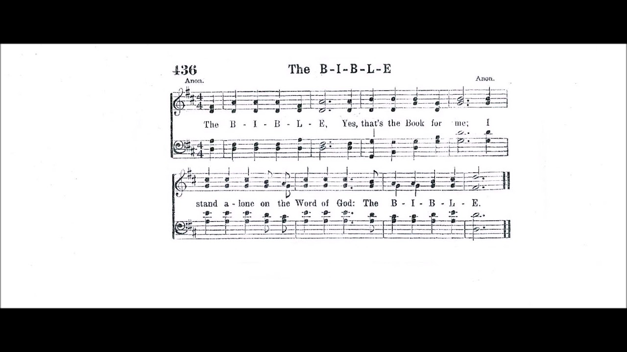 The B I B L E - YouTube