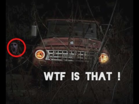 Abandoned "Haunted" Junk Yard (At Night) SO SCARY ! - YouTube