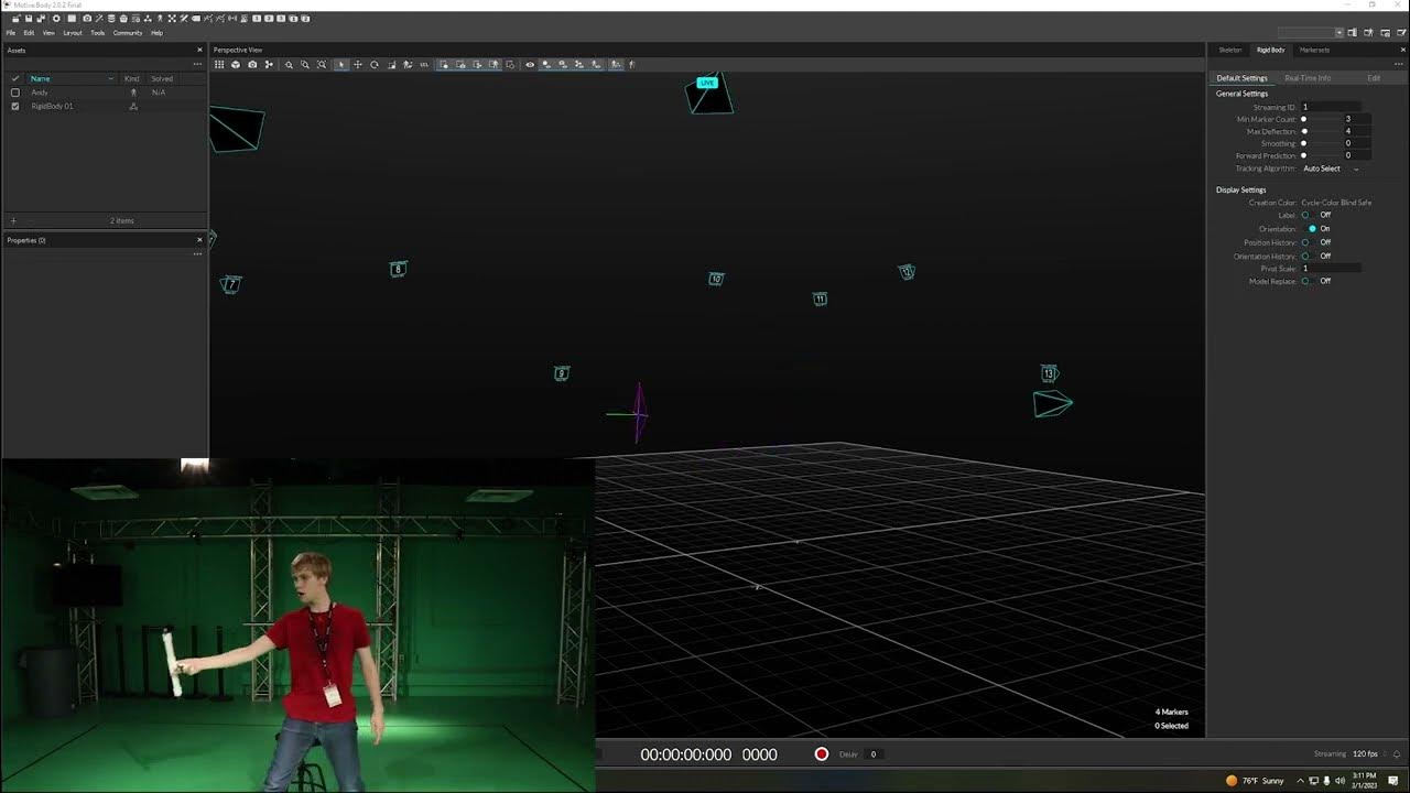 Motion Capture Tutorial: Rigid bodies - YouTube