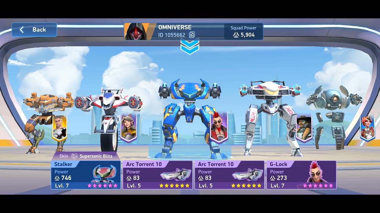 mech arena omniverse and mayer id - YouTube
