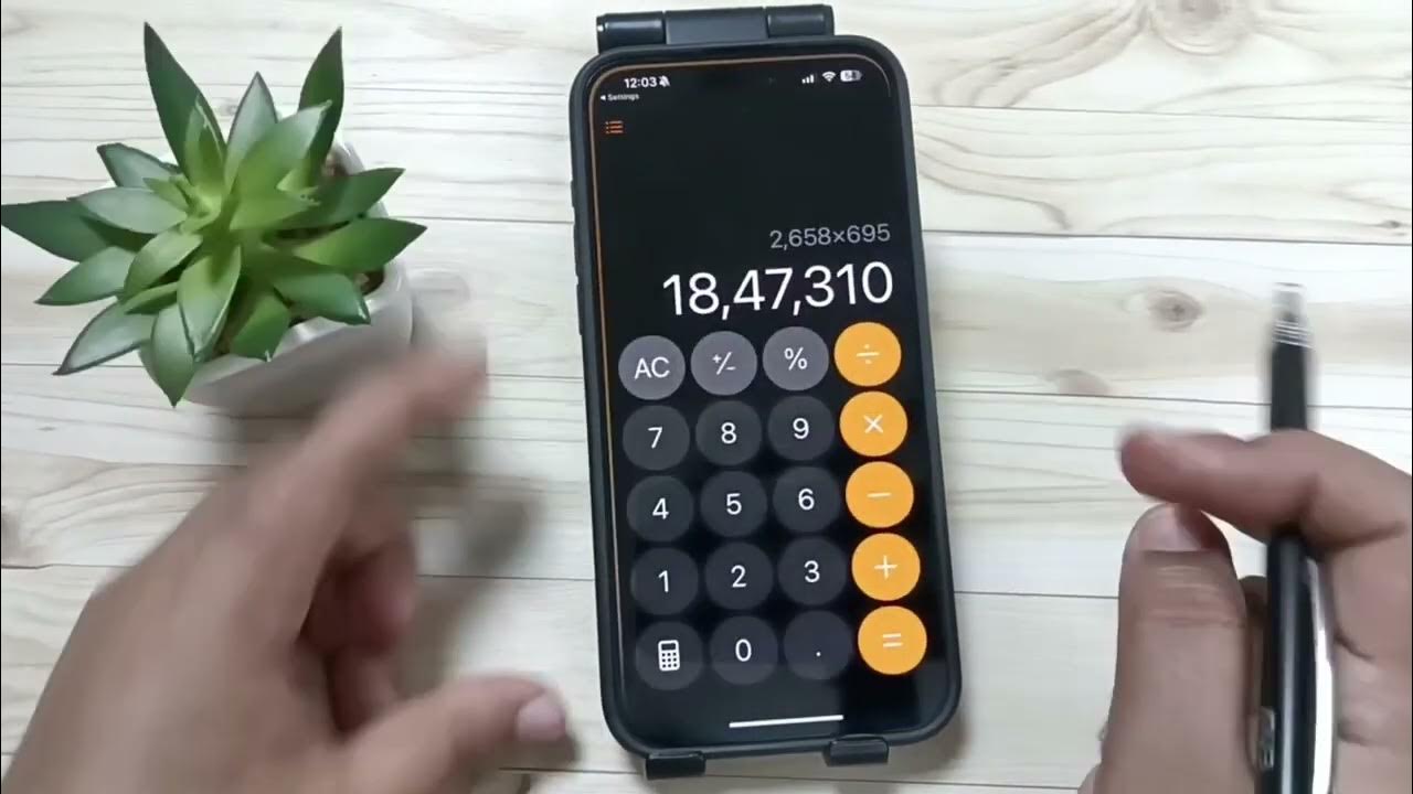 iOS 18 || How To Open Calculator in iPhone Using action Button - YouTube