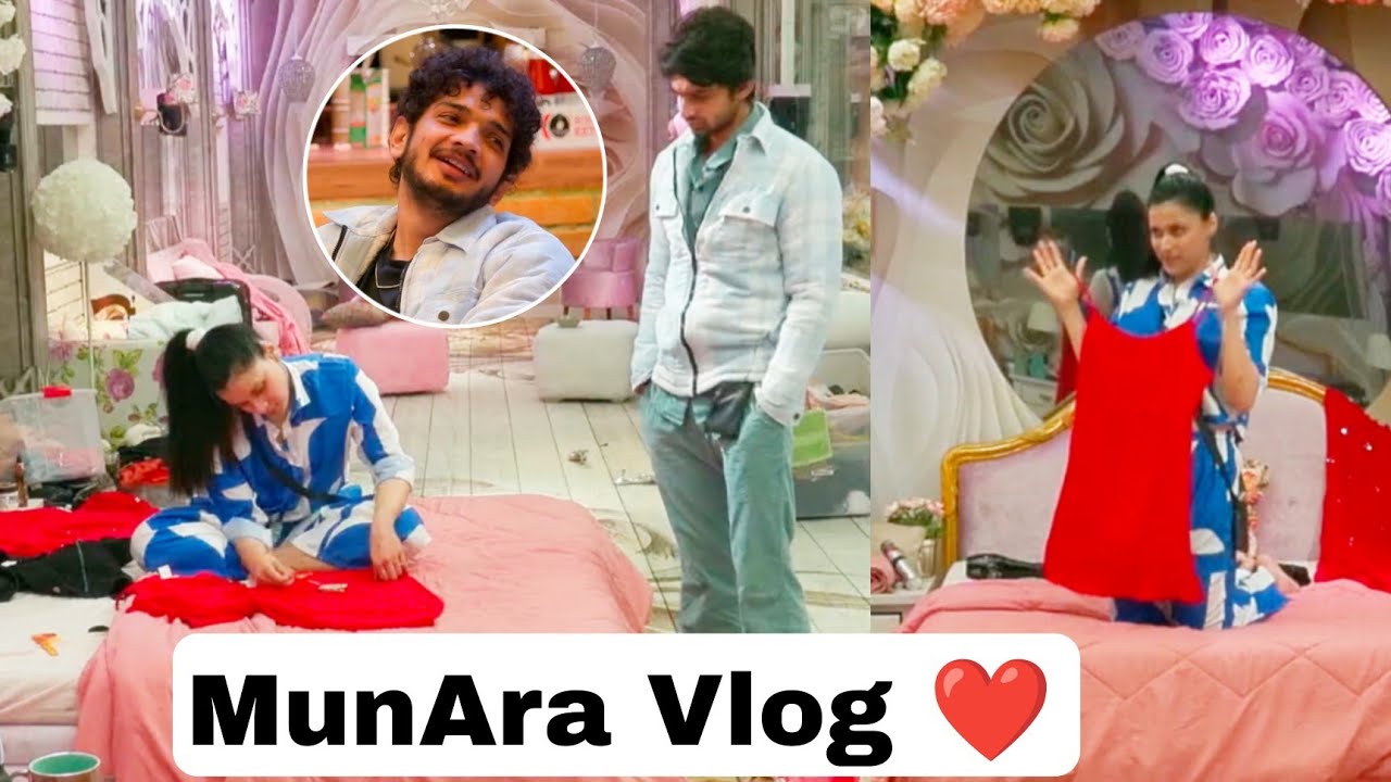 Munawar Faruqui Ke Liye Banaya Mannara Chopra Ne Vlog Favourite Dress ...
