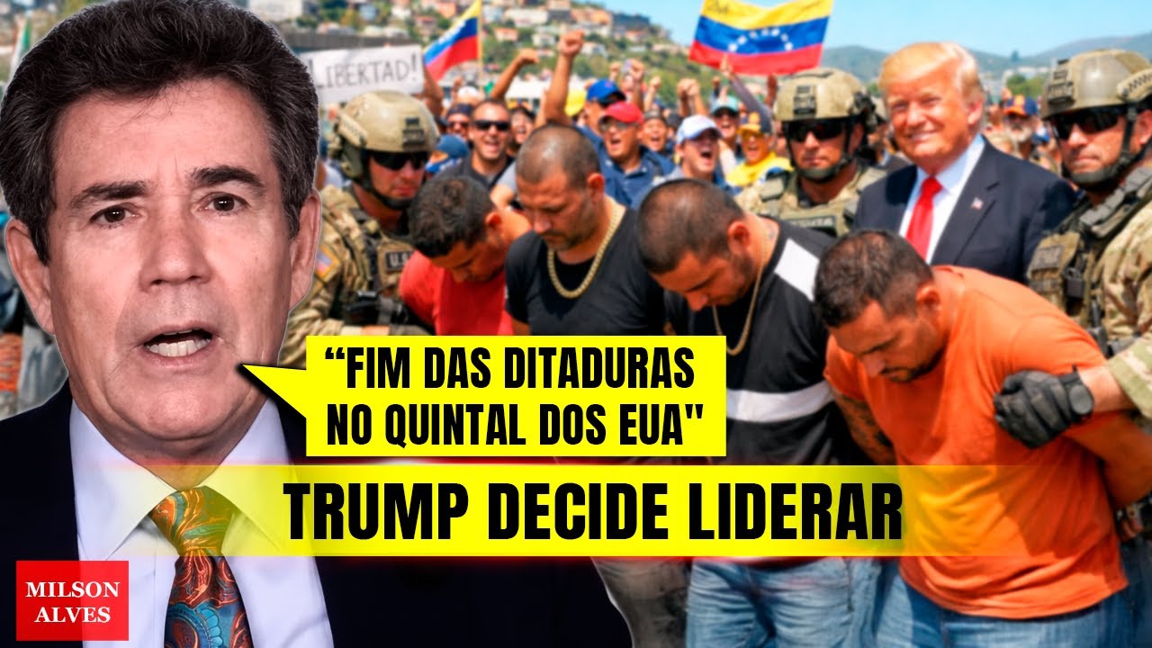 TRUMP limpa novos TERRORISTAS da VENEZUELA; Começa libertação de CUBA ...