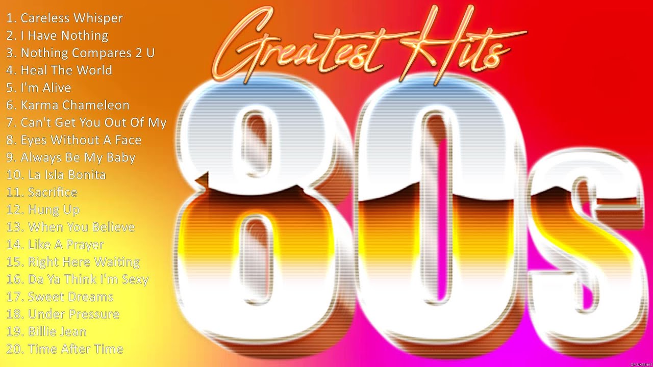 80s Music Hits George Michael, Prince, Janet Jackson, Michael Jackson ...