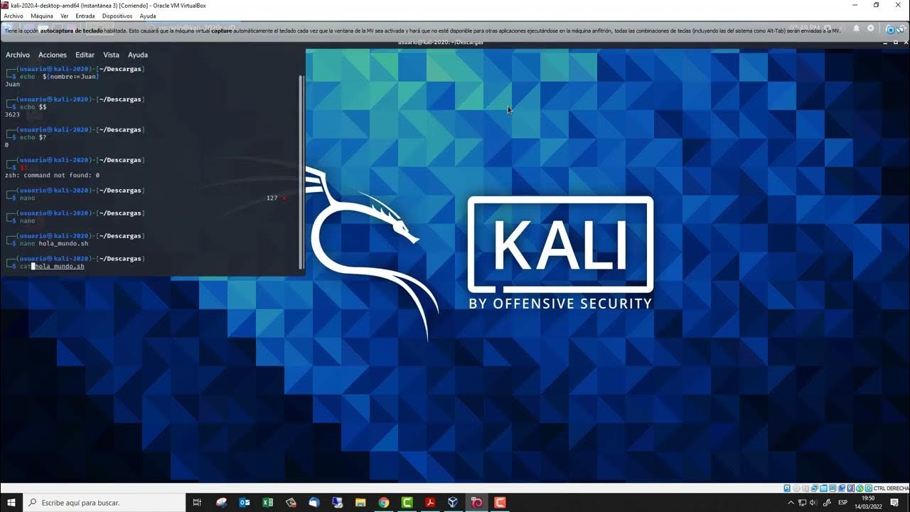Programación bash shell Script en linux Clase-3 - YouTube
