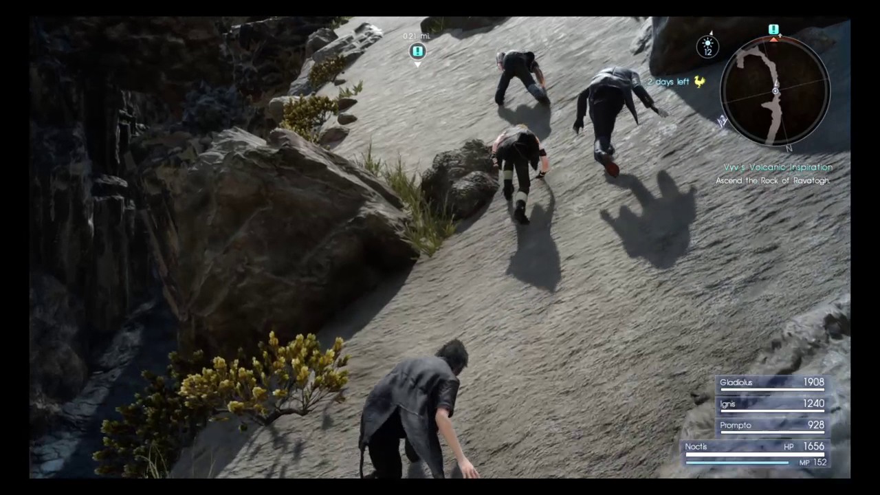FINAL FANTASY XV-Up The Volcano - YouTube
