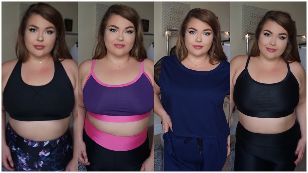 Plus Size Activewear Haul + TRY ON - YouTube