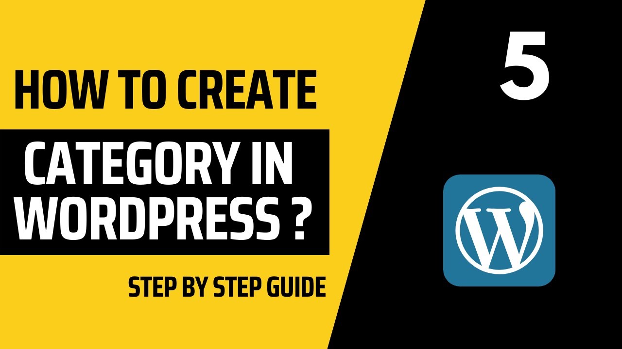 How To Create Post Category In Wordpress Website Learn WordPress How To Create Post Category In Wordpress Website Learn WordPress