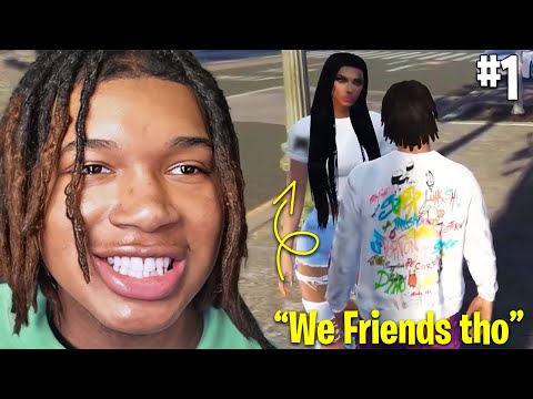 "We Friends Tho" My First Time on GTA Rp I found my Crush! - YouTube