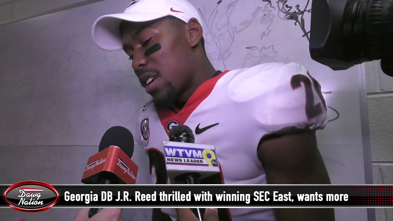 Georgia safety J.R. Reed explains what the win over Auburn means - YouTube