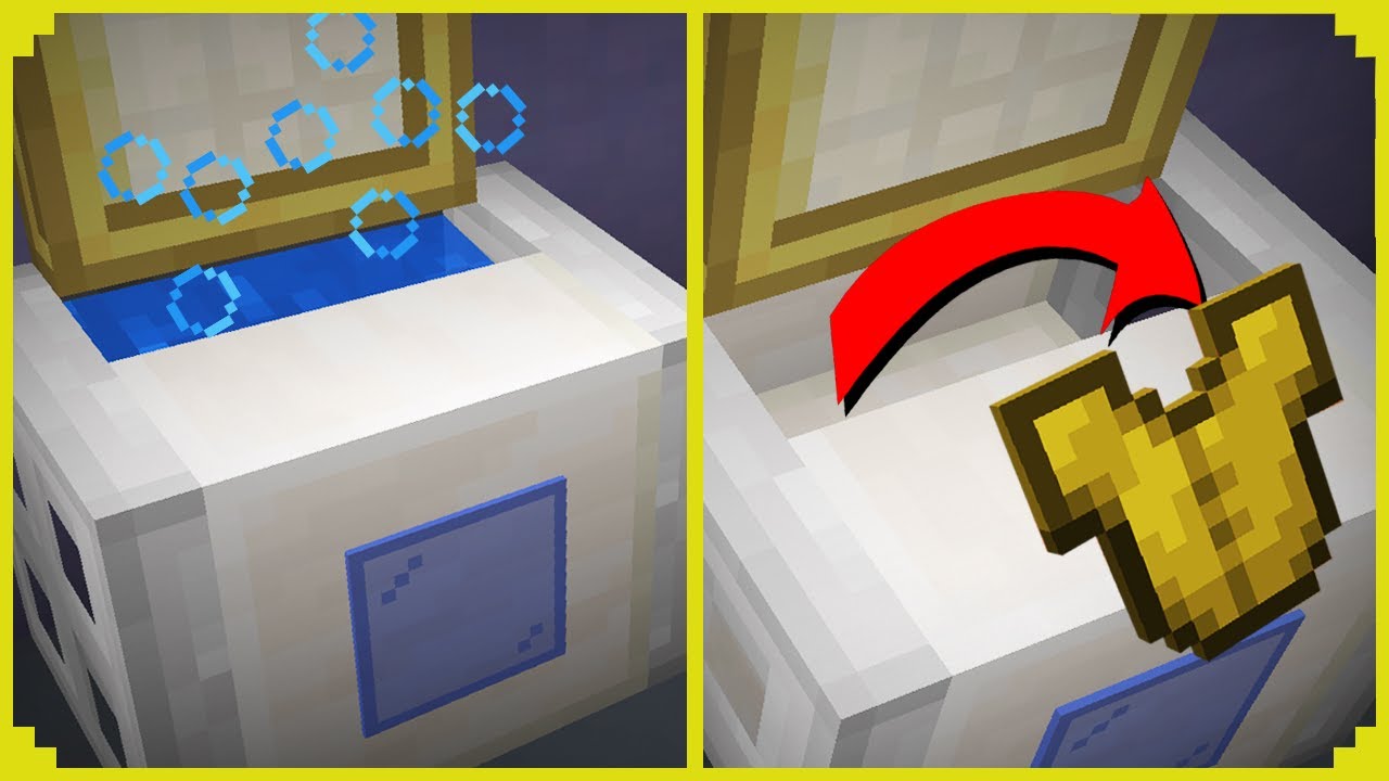 🦊Como fazer uma MÁQUINA DE LAVAR FUNCIONAL no MINECRAFT - YouTube