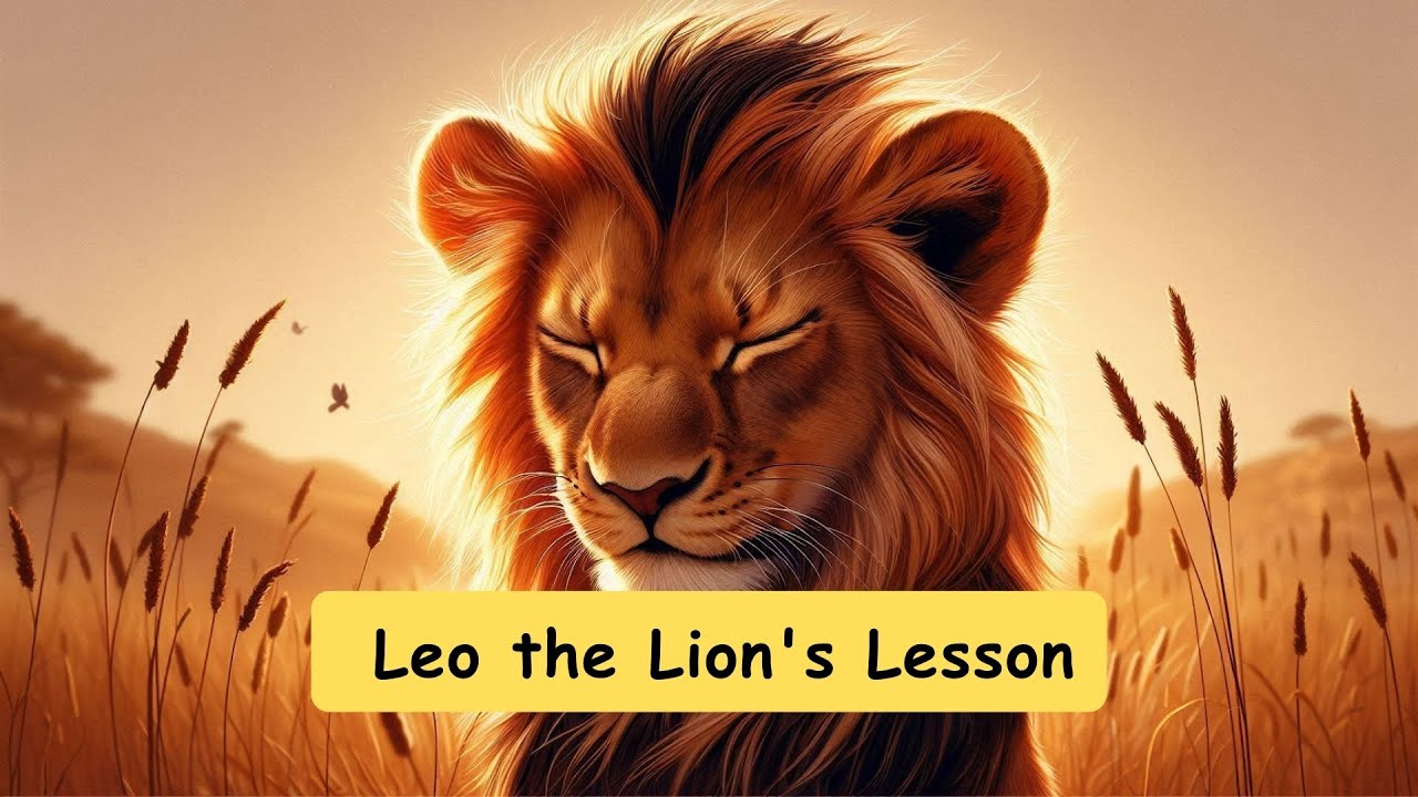 Leo the Lion's Lesson l Story telling #storyforkids # ...