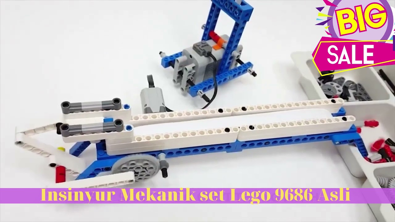 Insinyur Mekanik set Lego 9686 Asli 123 - YouTube