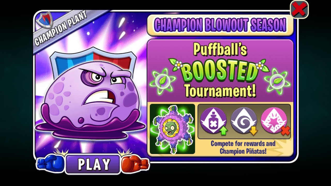 Plants vs Zombies 2 Arena: Week 178, Puffball BOOSTED - 11.5 Million ...