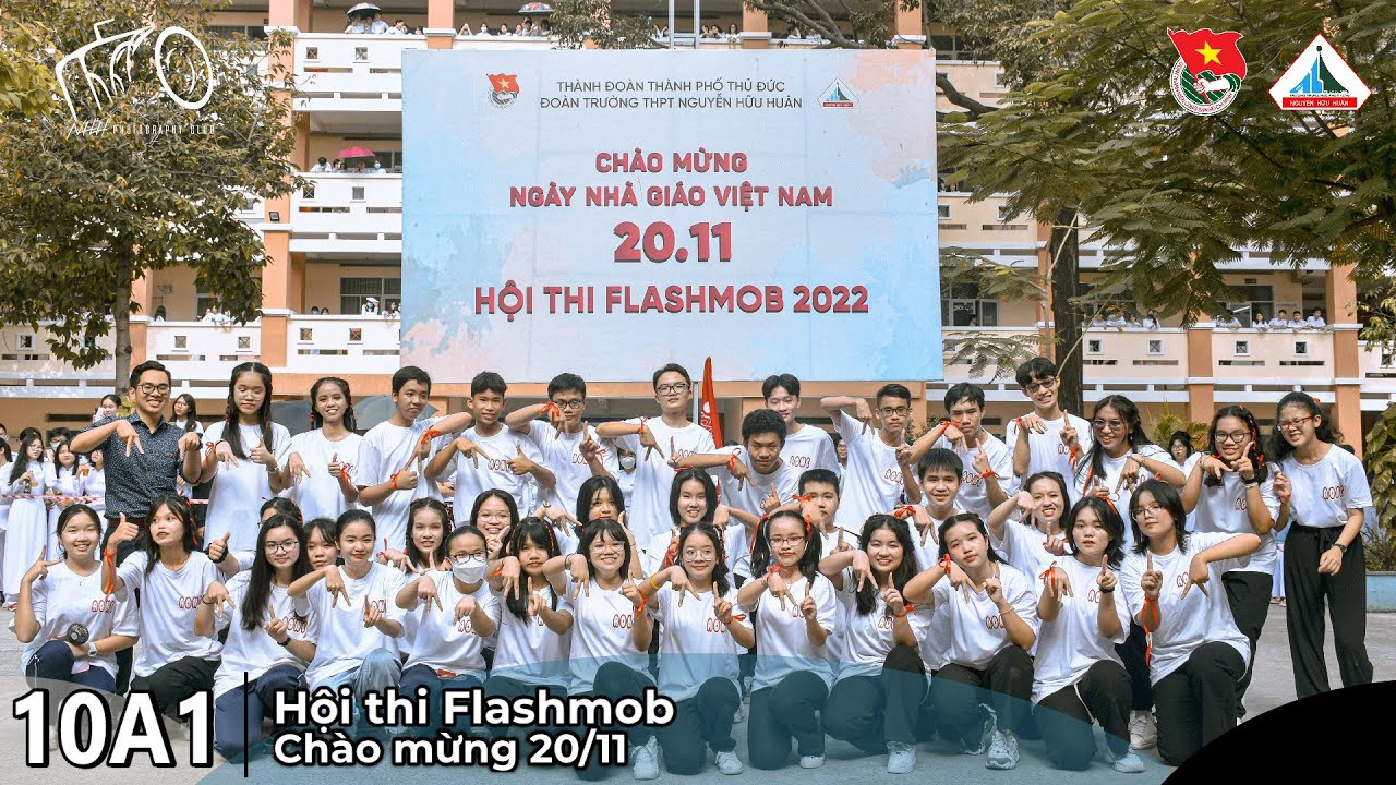 10A1 - HỘI THI FLASHMOB CHÀO MỪNG 20/11 NĂM HỌC 2022-2023 - YouTube