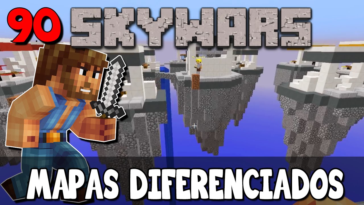 MINECRAFT TEAM SKYWARS #90 - MAPAS DIFERENCIADOS - YouTube