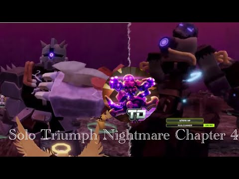 TDX | Solo Nightmare Chapter 4 Triumph | Vicious Emperor Variation - YouTube