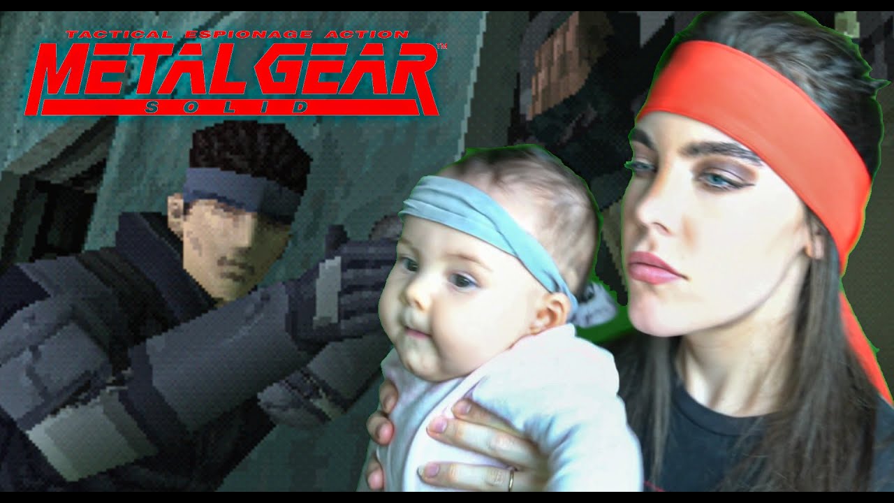 Solid Snake and Baby Snake - Metal Gear Solid 1 - part 1 - YouTube