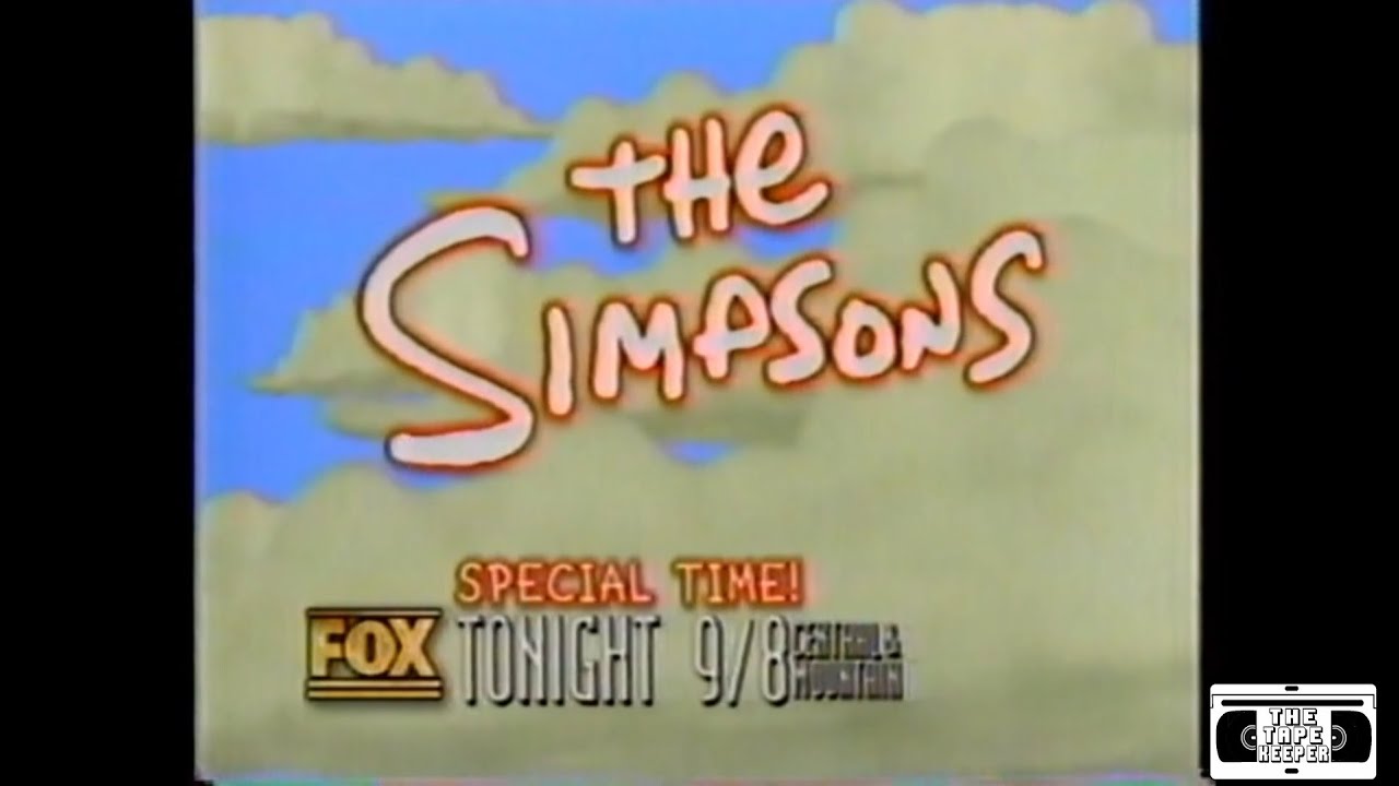 The Simpsons Promo - Fox 1995 - YouTube