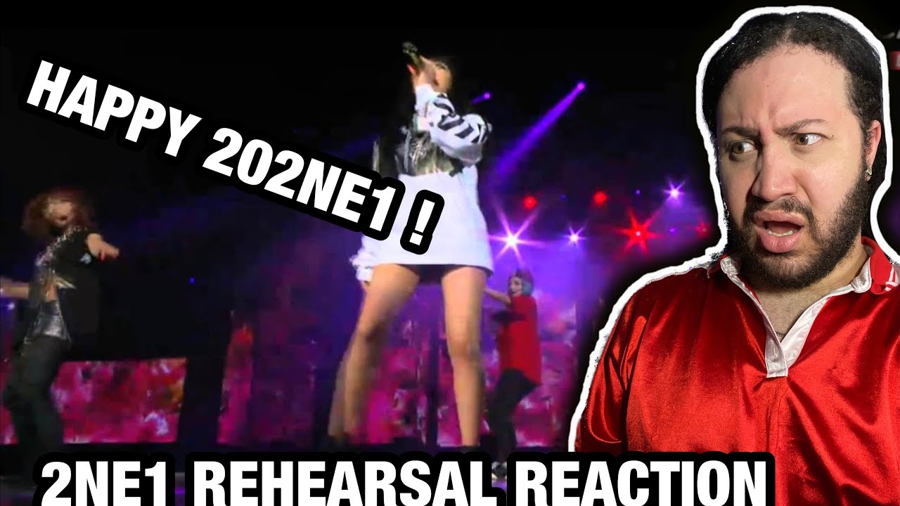 2NE1 AON Open Rehearsal - Crush + Fire Reaction - YouTube